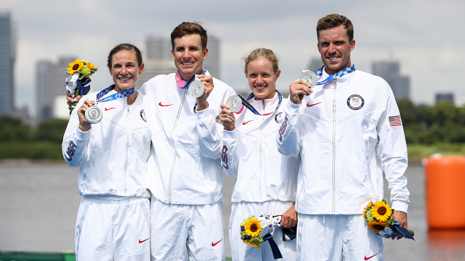 Stars and stripes: USA mixed relay silver a triumph over adversity - TRI247