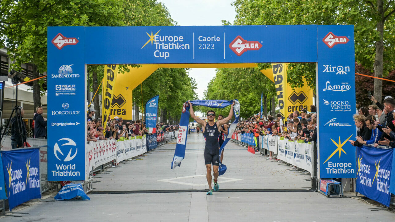 Europe Triathlon Cup Caorle 2023: Connor Bentley heads Brit one-two in ...
