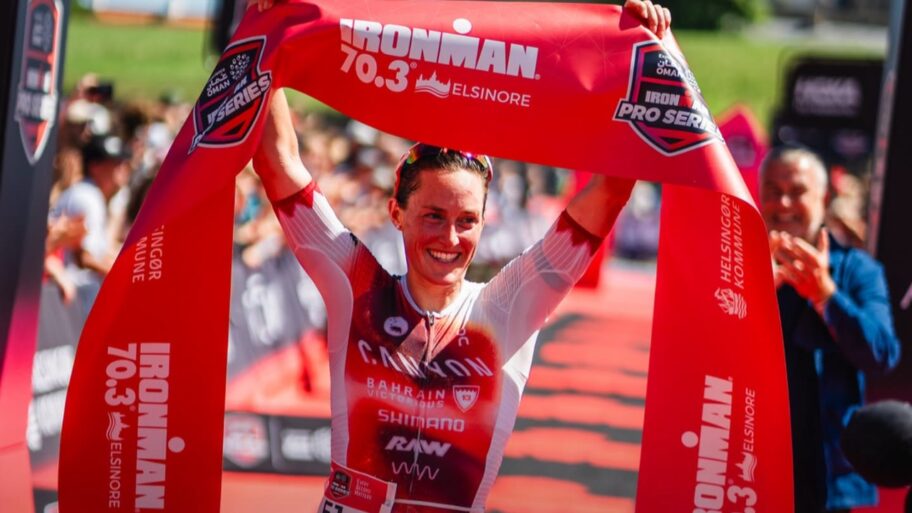 IRONMAN 70.3 Elsinore 2026 women's results: Matthews runs away from ...